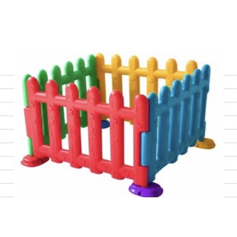 Jual Pagar Mainan Anak Bayi Guardrail Besar Isi 4 pcs Mix 4 Warna Merah ...