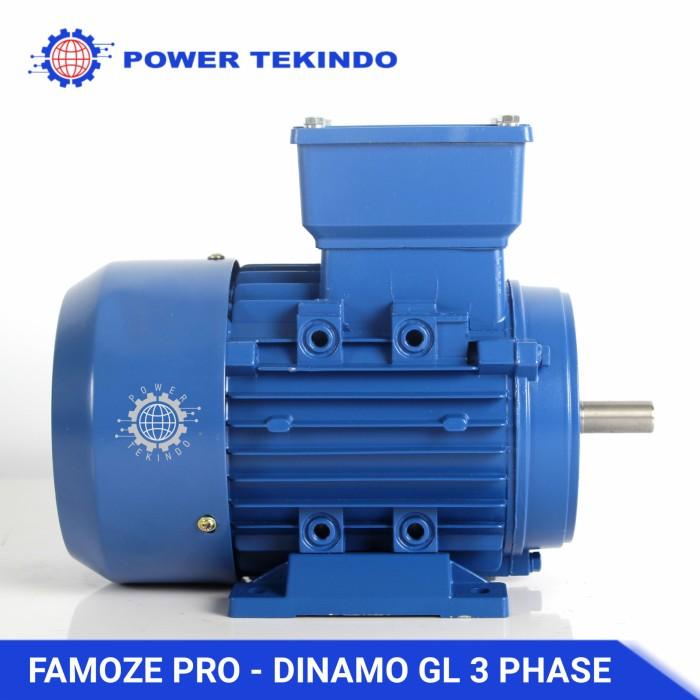 Jual Motor | Famoze Pro Dinamo 3 Phase 0,5 Hp 1500 Rpm Elektro Motor 1/2 Pk Gl Kualitas Terbaik ...