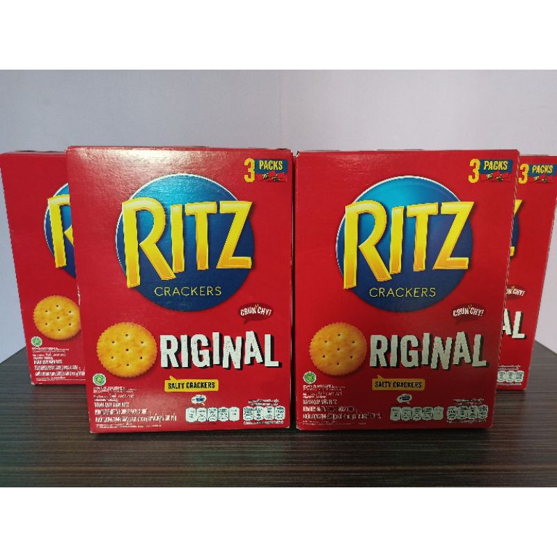 Jual Ritz Crackers Biskuit 300 gr (1 box isi 3 pack) | Shopee Indonesia