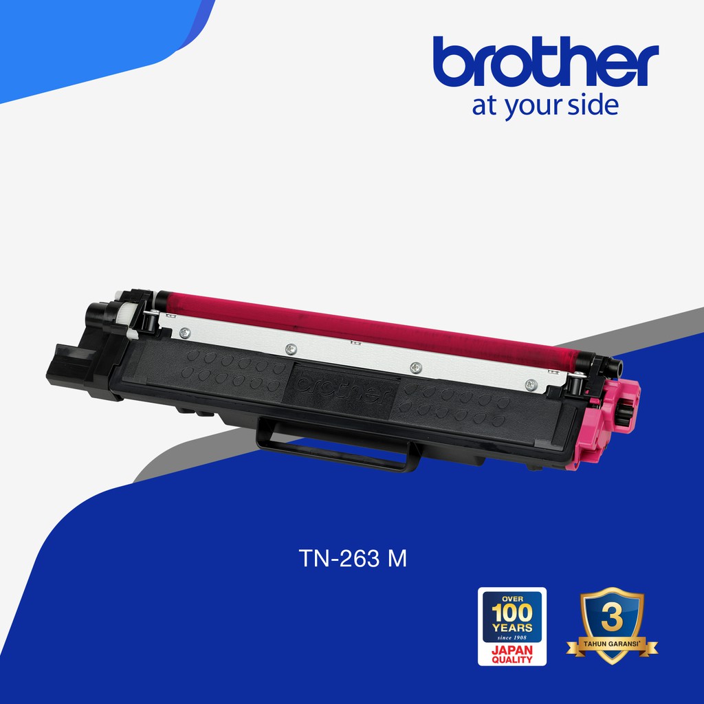 Jual Toner Brother Original TN263 Magenta for DCP-L3551CDW, MFC-3735CDN ...