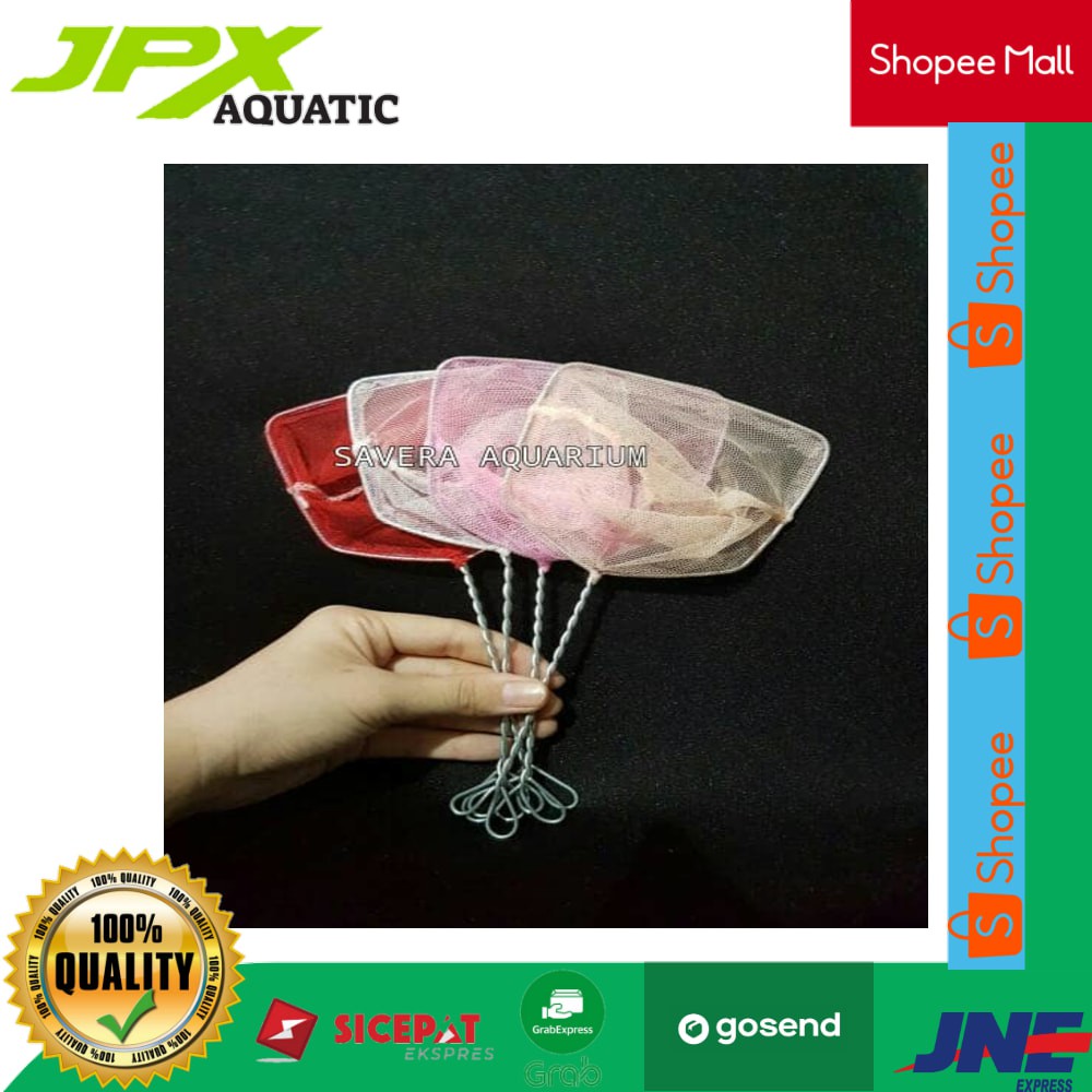 Jual Serokan Ikan 10 cm / jaring serok aquarium ORIGINAL-GARANSI ...