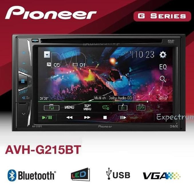 Jual Tape Mobil Pioneer AVH-G215 BT AVH G215BT Double Din Head Unit ...