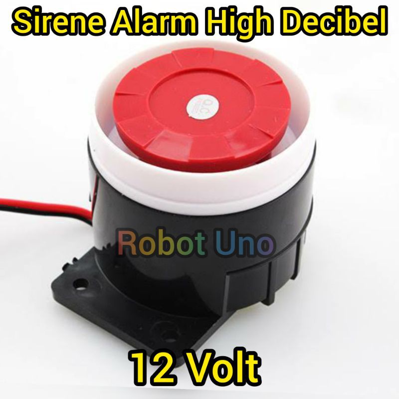 Jual Sirene Alarm 12 Volt High Decibel Security Safety | Shopee Indonesia
