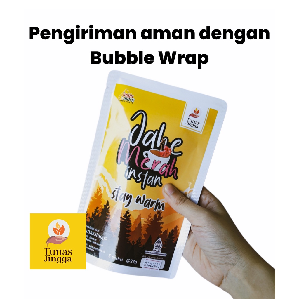 Jual Jahe Merah Instan Tunas Jingga Jahe Merah Bubuk Minuman Jamu ...