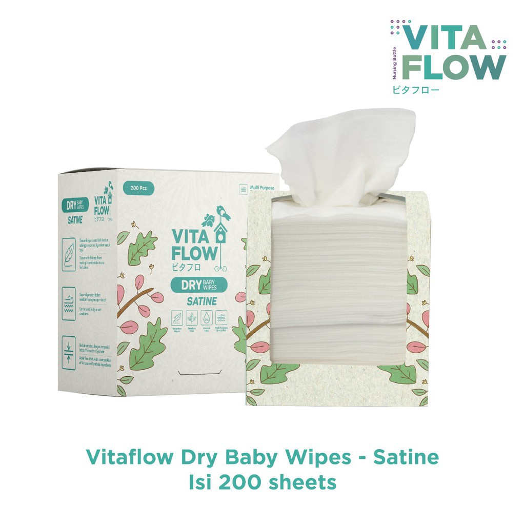 Jual Vita Flow Drea Tissue Satine isi 200 | Shopee Indonesia