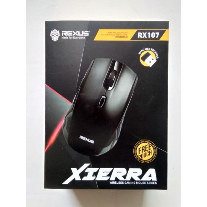 Jual Rexus Xierra RX107 - RX 107 RX-107 Wireless Gaming Mouse | Shopee ...