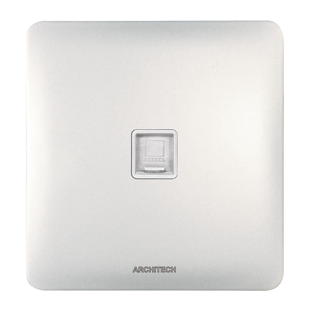 Jual STOP KONTAK DATA OUTLET DATA CAT 5 CAT 6 INFINITY WHITE ARCHITECH ...