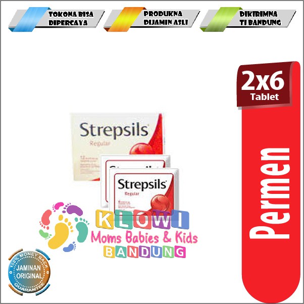 Jual Strepsils Original Reg Cartoon Pack 2 X 6/Permen/Pelega ...