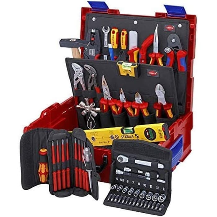 Jual Knipex-Toolkit Set 00 21 19 LB E L-Boxx Electric Tool Box 65 Pcs ...