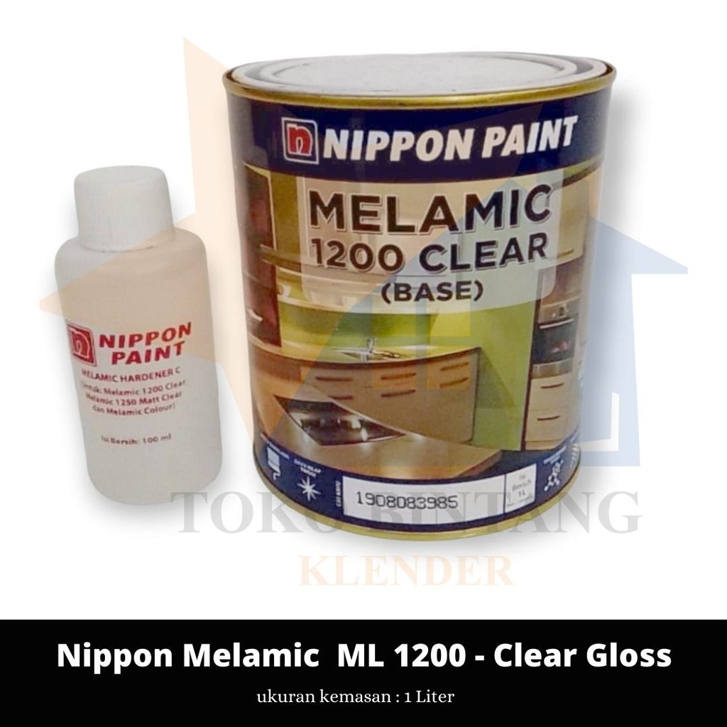 Jual Nippon Melamic ML 1200 - Clear Gloss 1kg | Shopee Indonesia