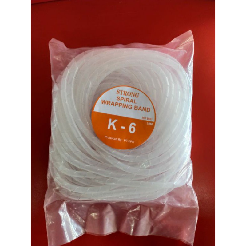 Jual Cable Spiral (Kabel Spiral) KS6/KS 6/KS-6 Pelindung Kabel Spiral | Shopee Indonesia