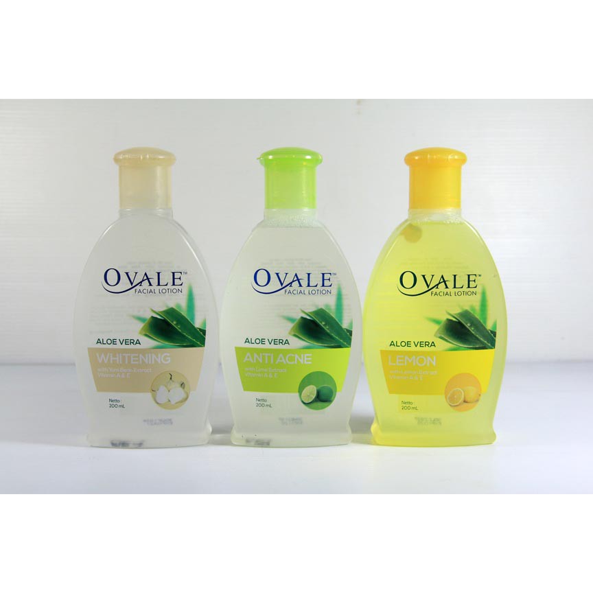Jual Toner Pembersih Wajah OVALE Facial Lotion 200ml | Shopee Indonesia