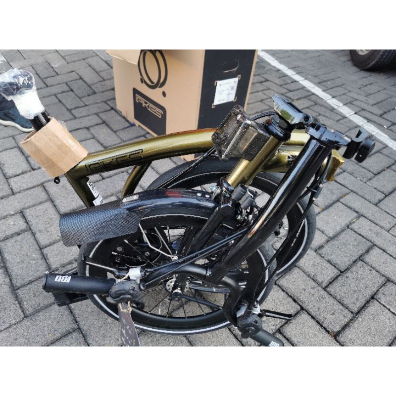 Jual Sepeda Lipat 16 Element Pikes Gen 2 Gold Edition Goldie / Folding ...