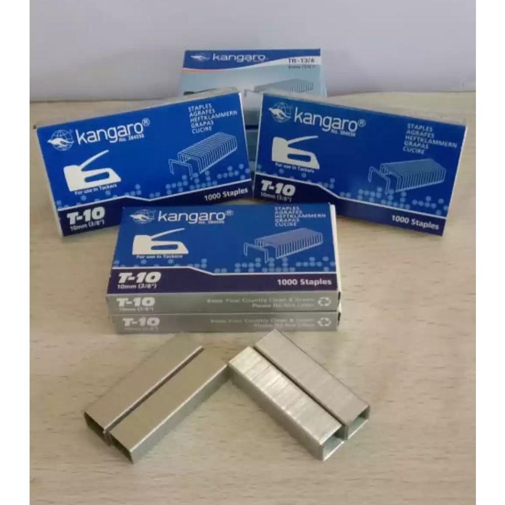 Jual Isi Stapler Tembak KANGARO T-10 / Isi Staples Tembak KANGARO T10 ...