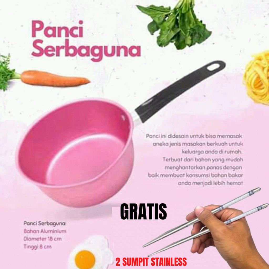 Jual Panci Mie Mikado Panci Pink Panci Masak Air Panci Mie Alumunium ...