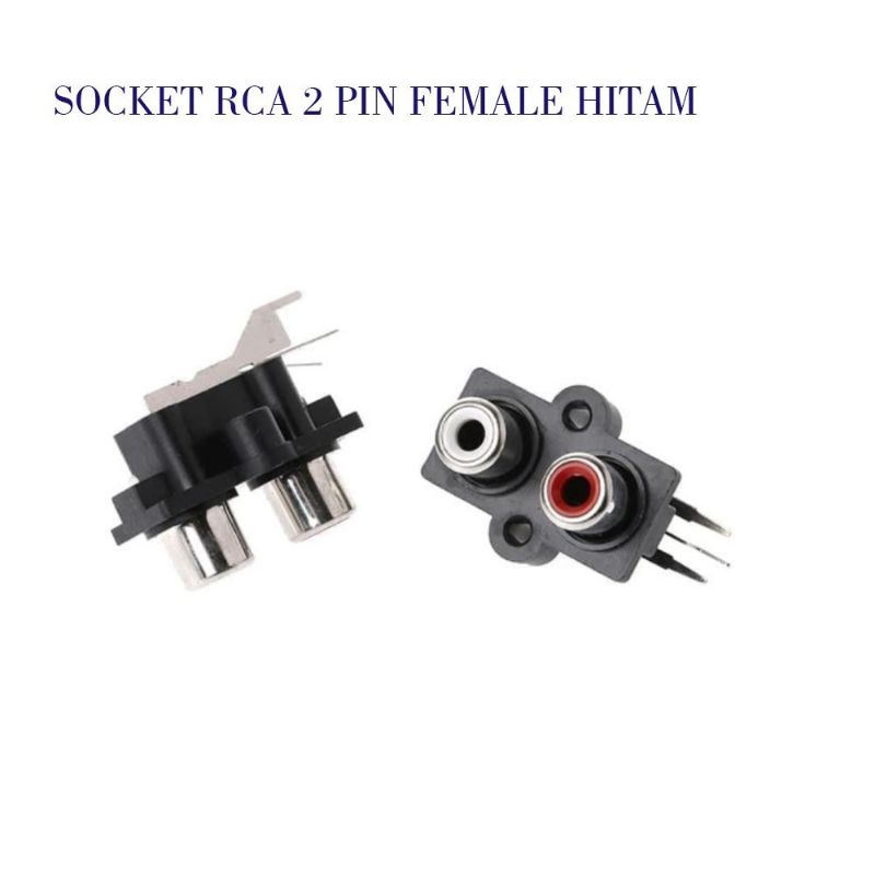 Jual SOKET RCA 2 PIN | Shopee Indonesia