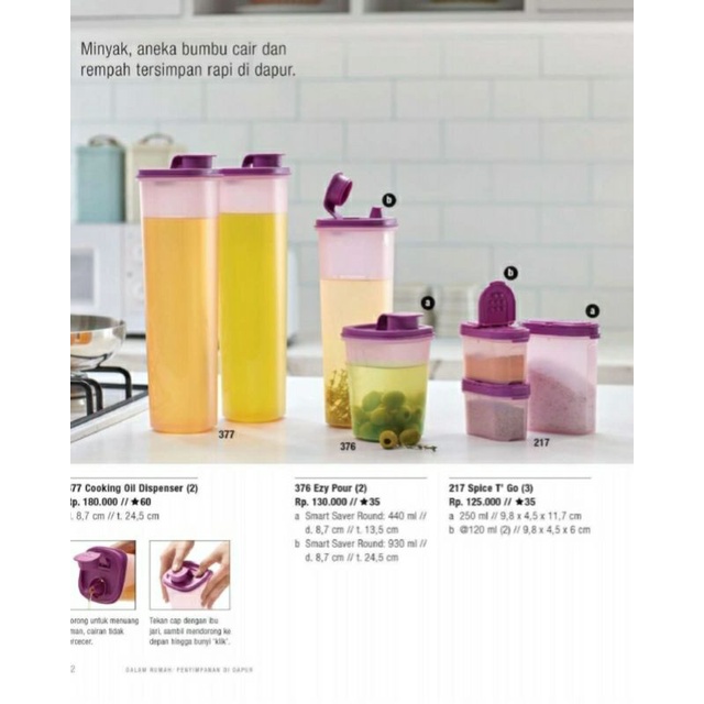 Jual TUPPERWARE Spice T' Go (3 pcs) | Shopee Indonesia