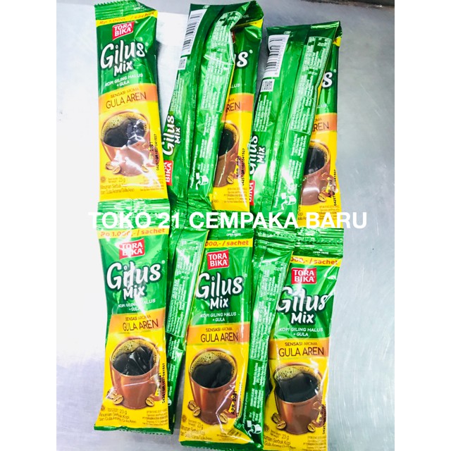 Jual Torabika Gilus Mix Rasa Gula Aren 1 renceng isi 10 sachet | Tora ...