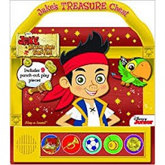Jual JAKE'S TREASURE CHEST: PLAY-A-SOUND - SOUND BOOK ( DISNEY JAKE AND ...