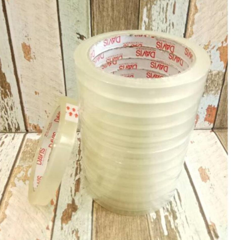 Jual Get Surprise Isolasi 1/2" Davis Label Merah (12pcs) | Shopee Indonesia