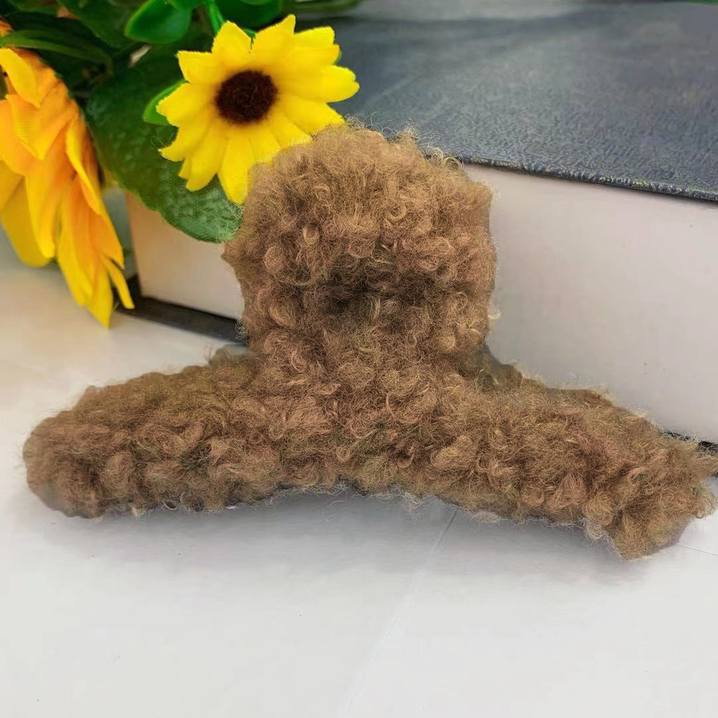 Jual OSM JKT F5428 Jepit Rambut Bulu / Jedai Rambut Bulu Korea / Jepit ...