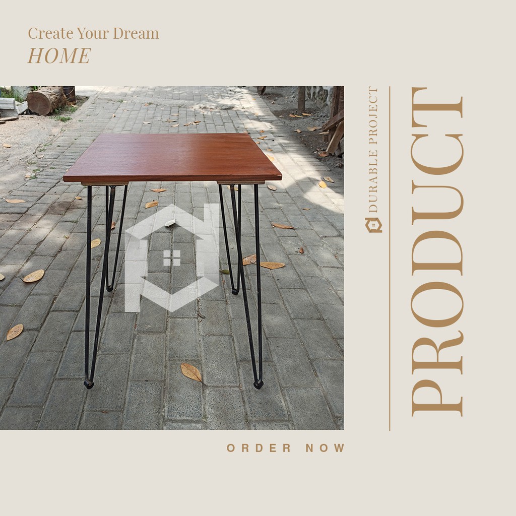 Jual Meja Cafe/Meja Industrial/Meja Rustic/Meja Malang/Meja Kopi ...