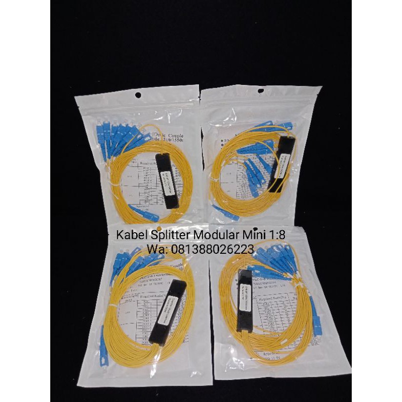 Jual kabel Splitter Modular Mini 1:8 | Shopee Indonesia