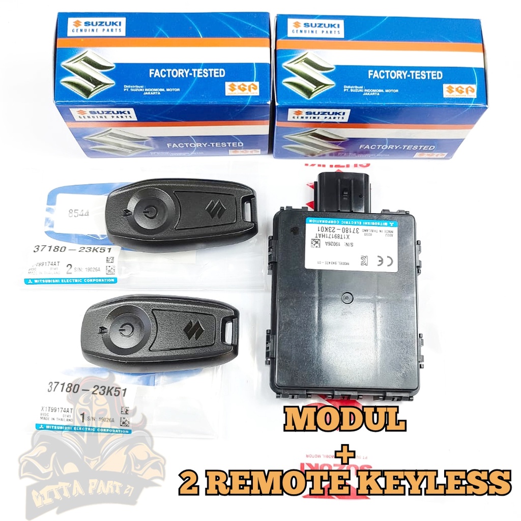 Jual REMOTE KEYLESS PLUS MODUL SET GSX R150 ASLI SUZUKI SGP KUALITAS ...