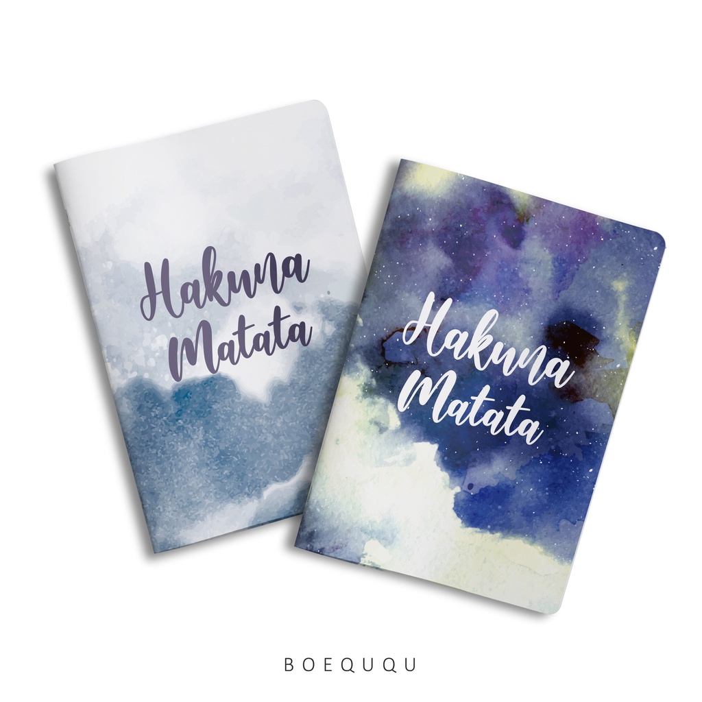 Jual Notebook Custom Design / Notebook Custom Nama Quotes / Notebook ...