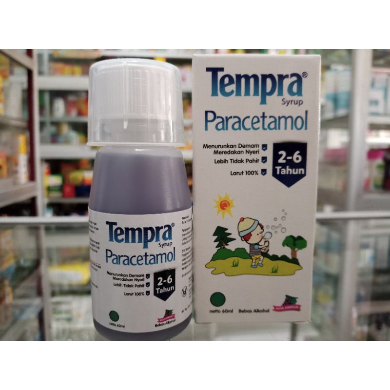 Jual Tempra Sirup 60ml | Rasa Anggur | 2-6Th - ED 02/2026 | Shopee ...