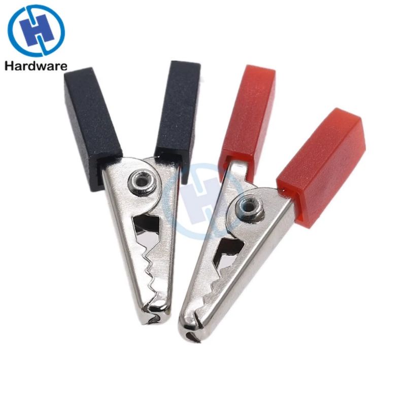 Jual Capit accu penjepit aki Merah Hitam Alligator Klip Buaya Terminal ...