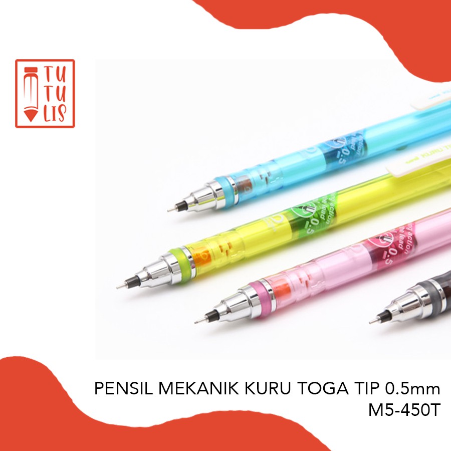 Jual Pensil Mekanik Bisa Meraut Sendiri - Uni Kuru Toga Pensil M5-450T ...