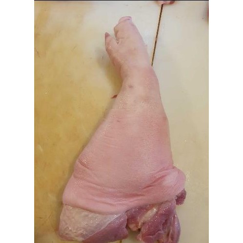 Jual Kaki depan babi / Pork Leg / Olahan Cu Kiok Berat 1.5kg | Shopee ...