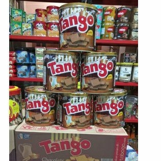Jual Wafer Tango Chocolate 300gr kaleng | Shopee Indonesia