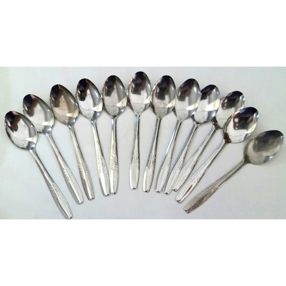 Jual Sendok Makan stainless Tebal isi 1 lusin (12 pcs) | Shopee Indonesia