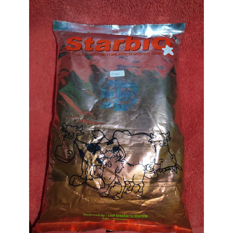 Jual STARBIO Probiotik untuk Fermentasi Pakan Ternak Sapi, Kambing ...