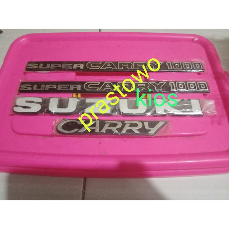 Jual logo emblem super carry 1000 St 100 bagong satuan | Shopee Indonesia
