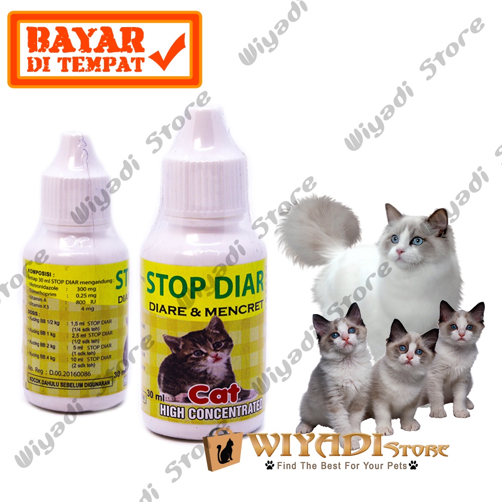 Jual Stop Diar 30ml - Obat Diare Kembung Mencret pada Kucing Kitten ...