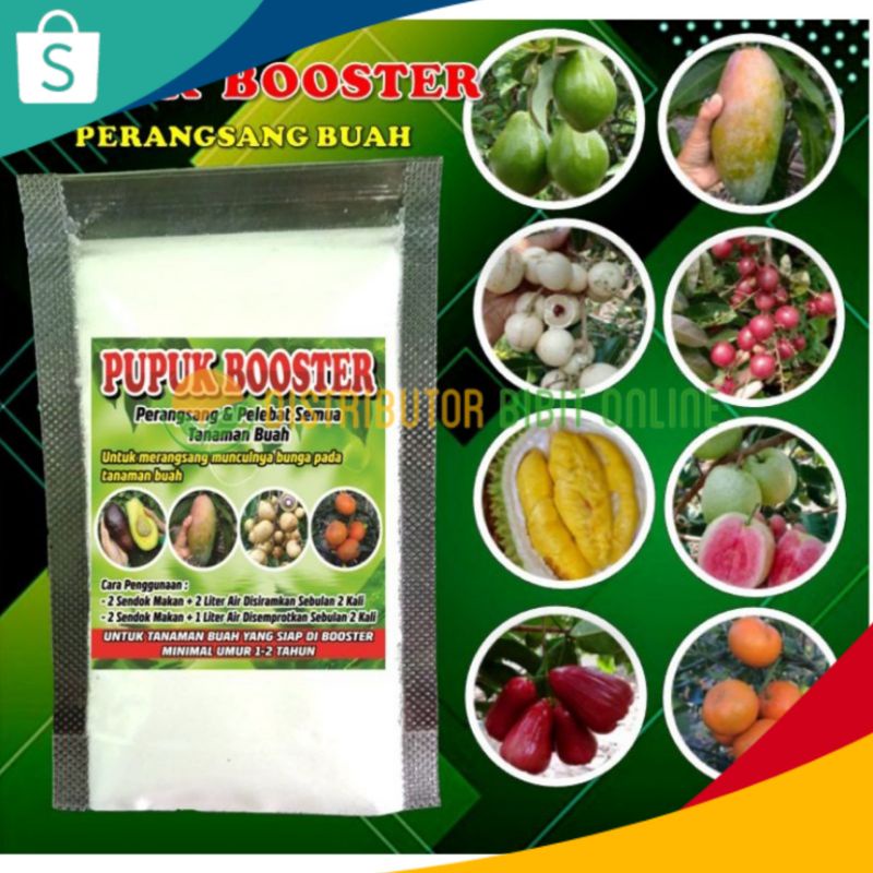 Jual Pupuk Booster Perangsang Buah Murni Dan Pelebat Semua Tanaman Buah | Shopee Indonesia