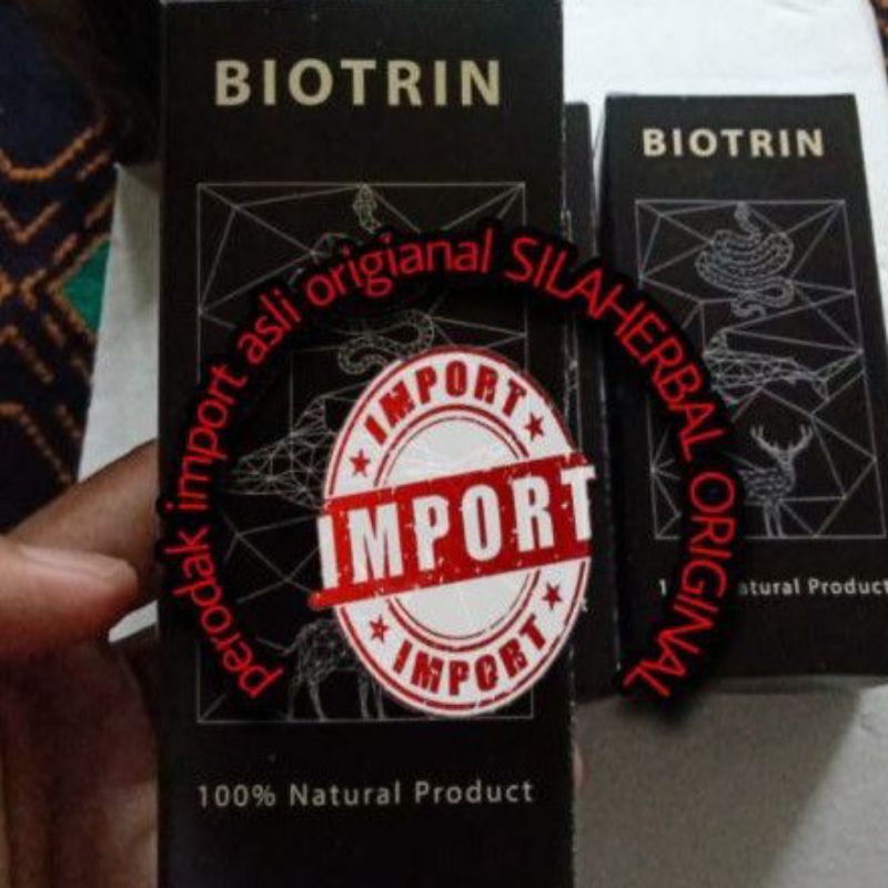 Jual BIOTRIN OBAT SENDI TERBAIK AMAN BPOM 100% ORIGINAL | Shopee Indonesia
