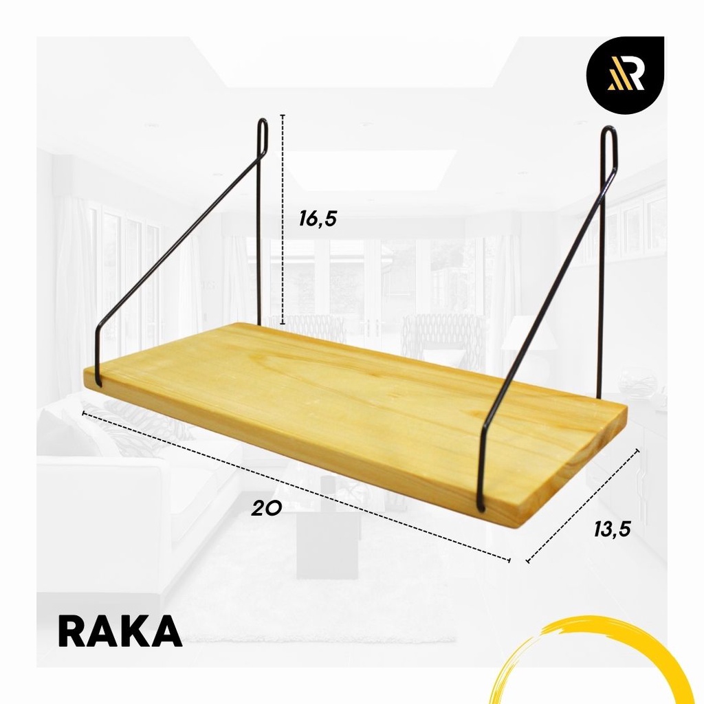 Jual RAKA - RAK AMBALAN KAYU DINDING TEMPEL DENGAN BAHAN KAYU JATI ...