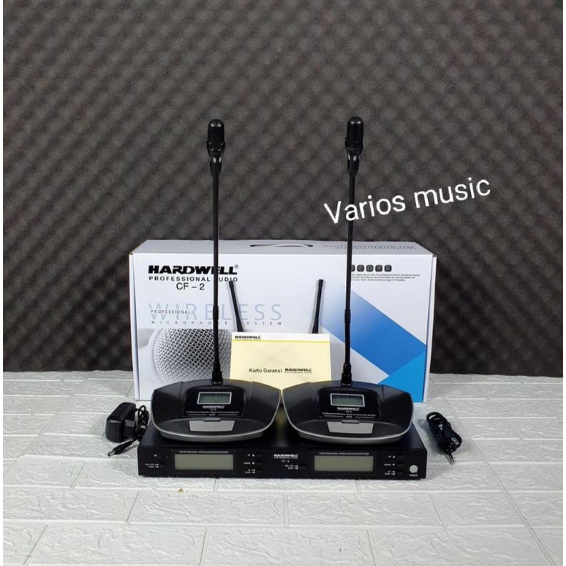 Jual MIC MEJA WIRELESS HARDWELL CF-2 CONDENSER ORIGINAL CF-2 HARDWELL ...