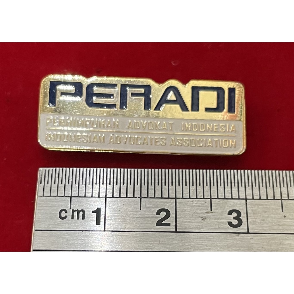 Jual Pin Peradi Advokat Paku (Tlsn) - Lencana Advokat Peradi - Lencana ...