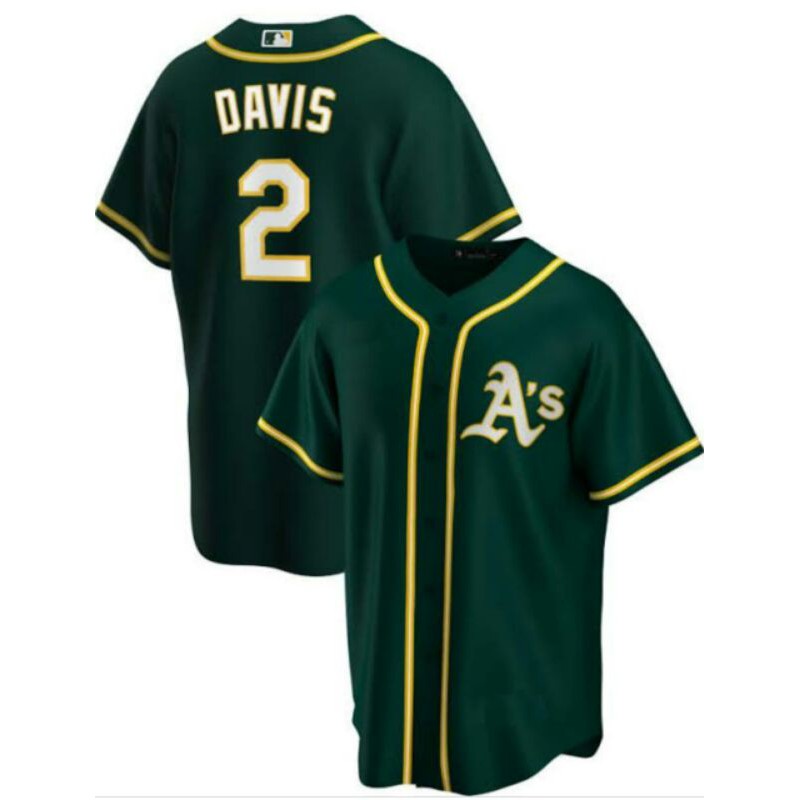 Jual jersey baseball athletics bebas custom | Shopee Indonesia