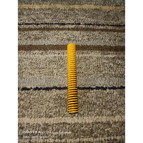 Jual Spring Misumi Hummer Kuning Tua Od10 Panjang 7cm | Shopee Indonesia