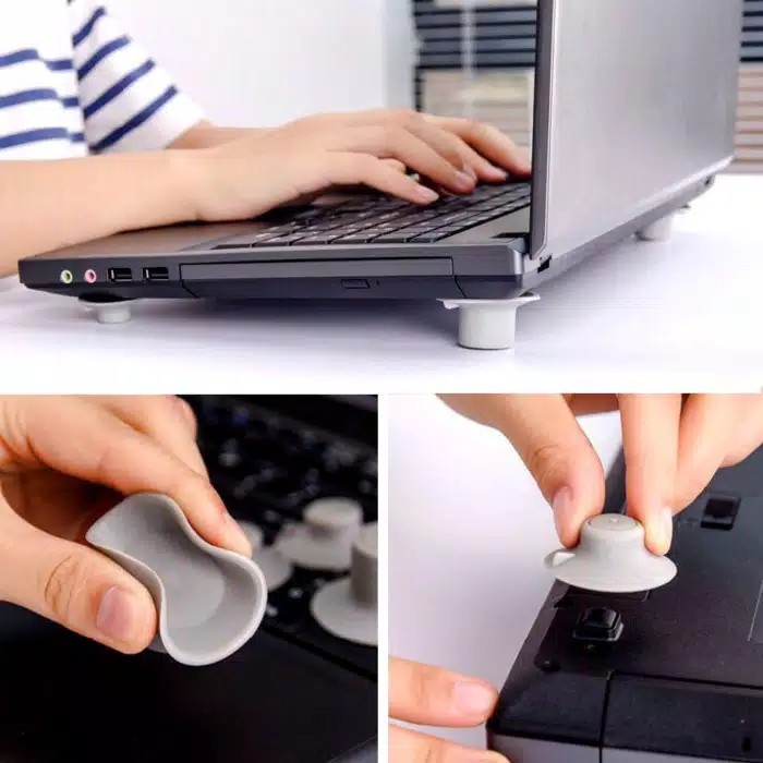 Jual Bantalan Kaki Penyangga Laptop Notebook Pendingin Anti Panas ...