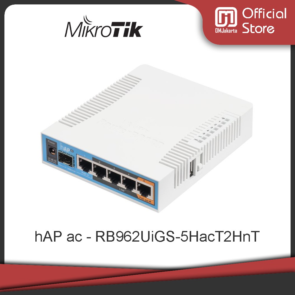Jual Mikrotik Router Wireless RB962UiGS-5HacT2HnT (hAP-AC) | Shopee ...