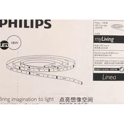 Jual Produk Philips Led Strip Dli 31059 Led Tape 3000K 18W 5M + Power ...