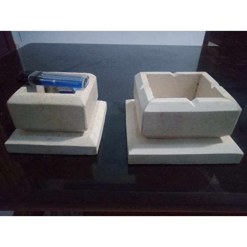 Jual asbak rokok batu marmer/ tempat putung rokok/ asbak batu marmer ...