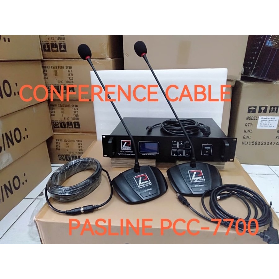 Jual Mic conference Pasline PCC 7700 / PCC-7700 Chairman / PCC 770 Original | Shopee Indonesia